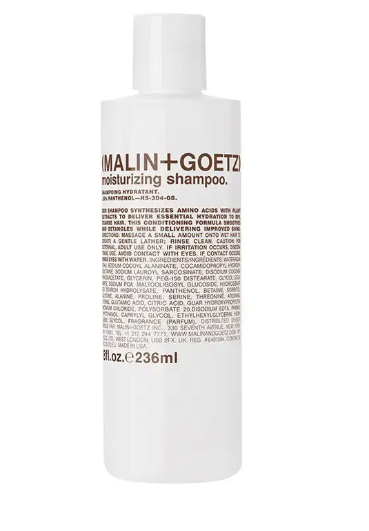 (Malin+Goetz) moisturizing shampoo. | The Madison Apothecary